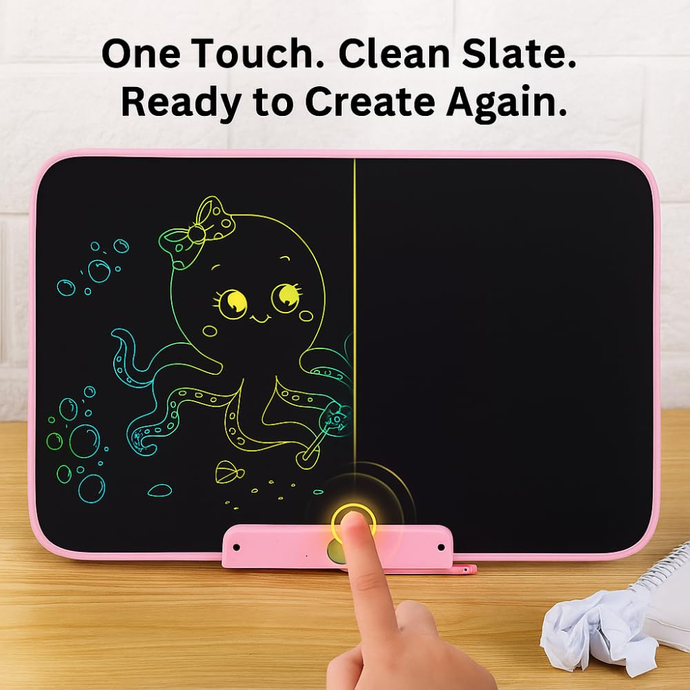 21-inch LCD writing tablet with stylus – perfect for kids and adults ...
