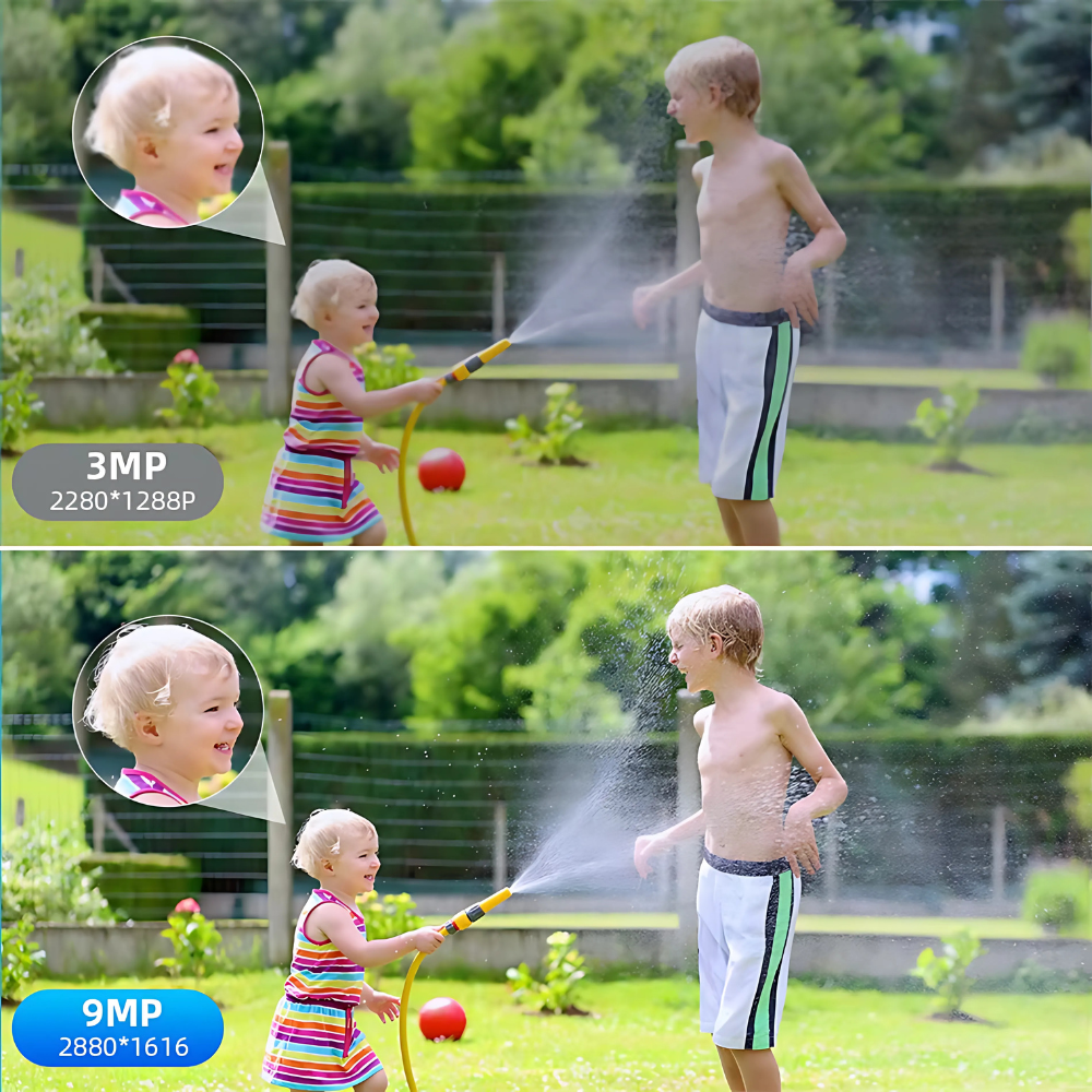 Wifi Camera (3MP+3MP+3MP) HD Real Triple Lens/Triple Screen View CCTV ...